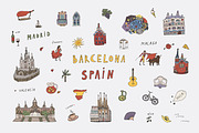 Barcelona | Graphic Patterns ~ Creative Market