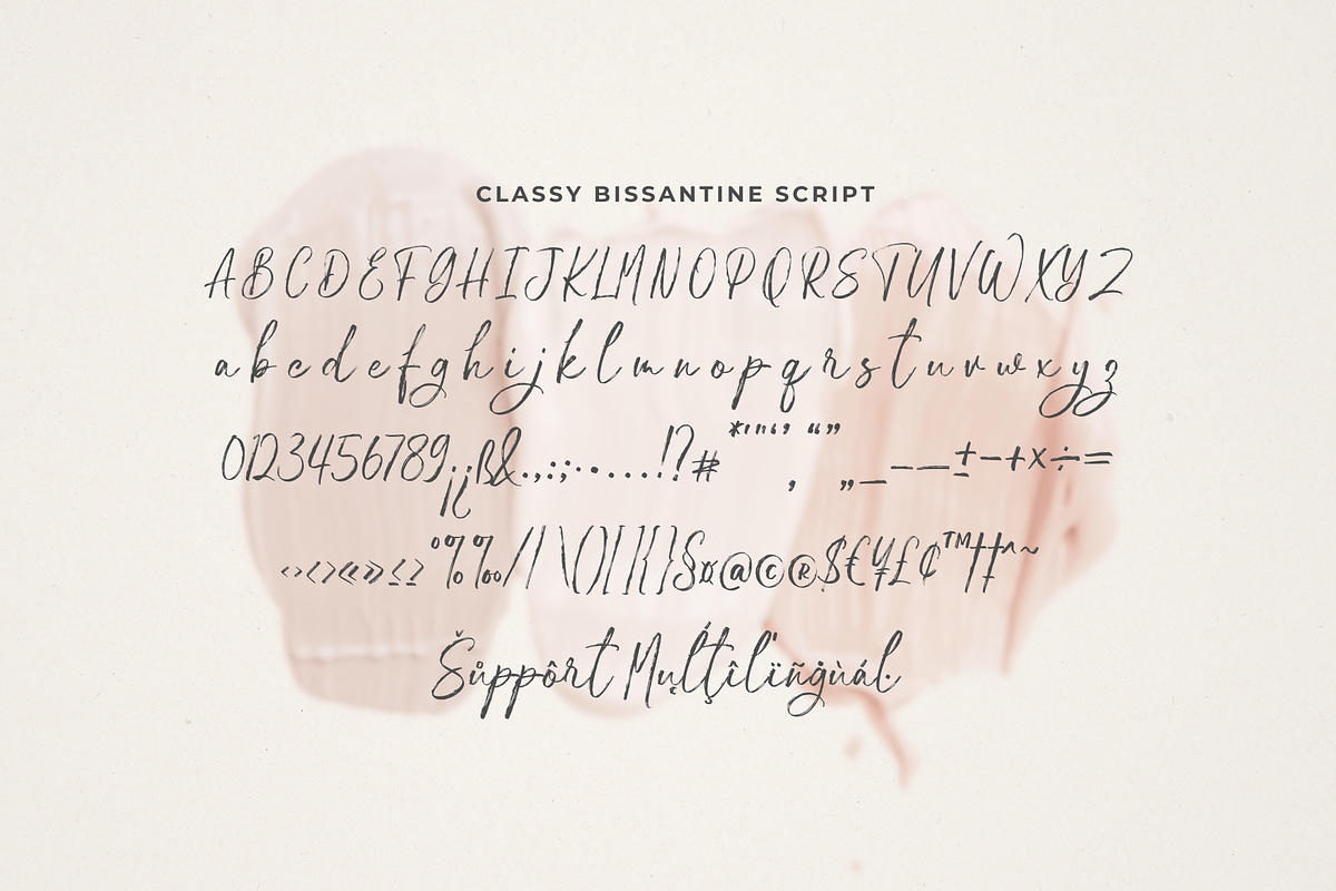 Classy Bissantine - Stylish Font Duo, a Script Font by Ainun Jinan | Creative Market