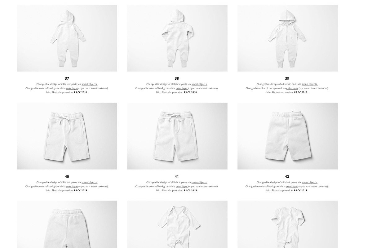 Kids Essentials Mockup Bundle, an Apparel Mockup by creatsy5