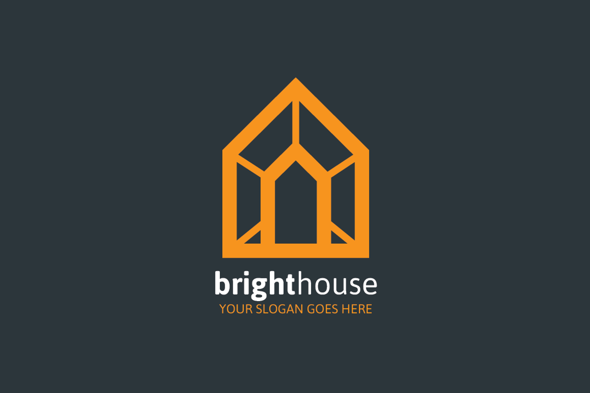 Bright House Logo, a Branding & Logo Template by MLJ studios