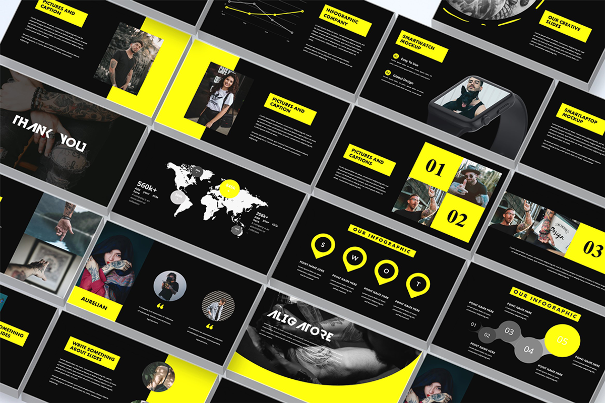Aligatore - Google Slides Template, a Presentation Template by UnicodeID
