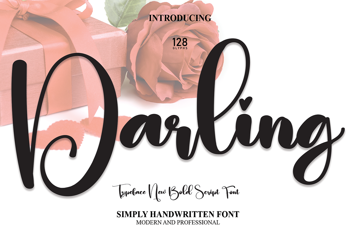 Darling | Script Font, a Script Font by Scratchones | Creative Market