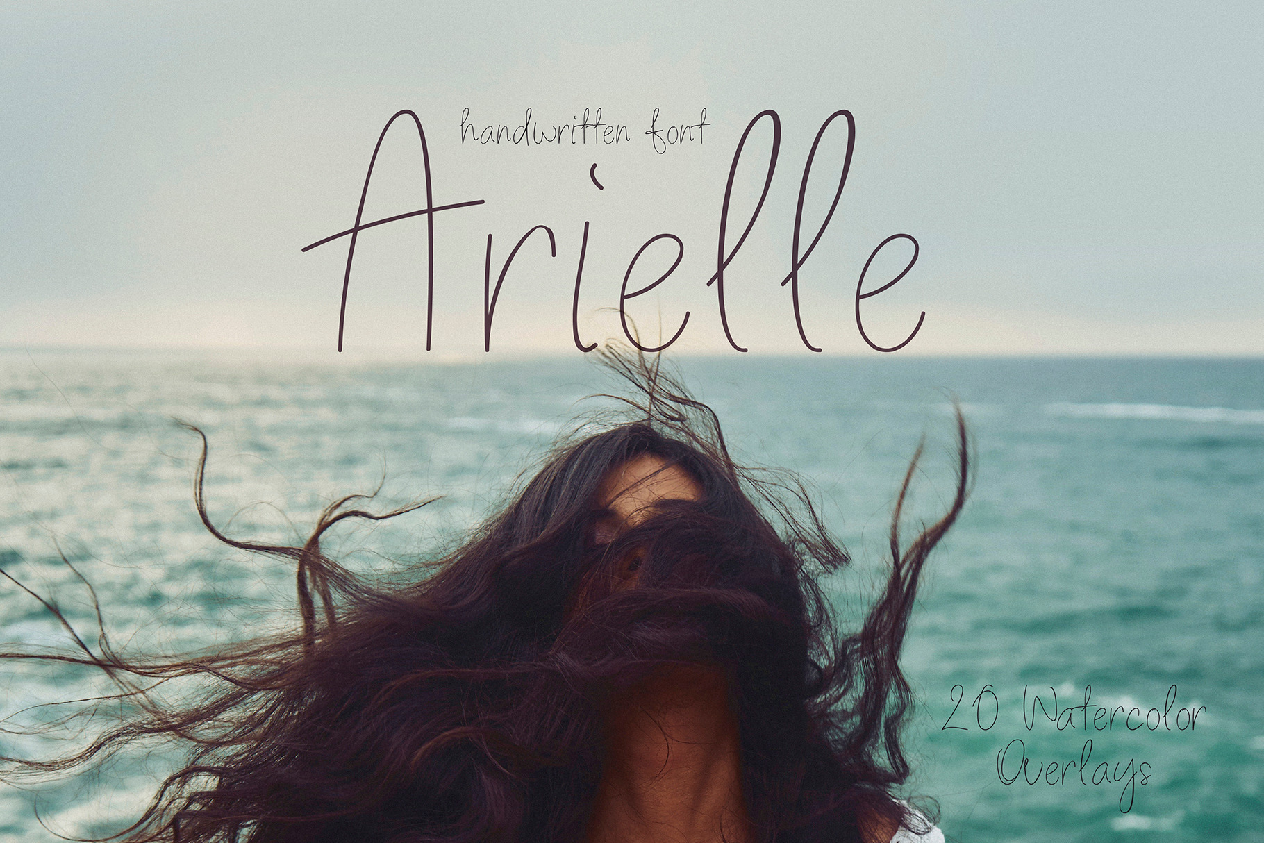 Ariel handwritten font, a Sans Serif Font by Anastasia Cooper ...