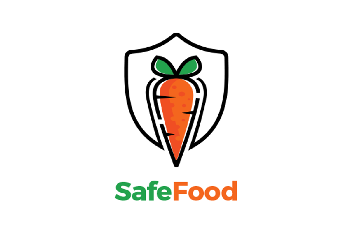 Safe Food Logo, a Branding & Logo Template by exe design