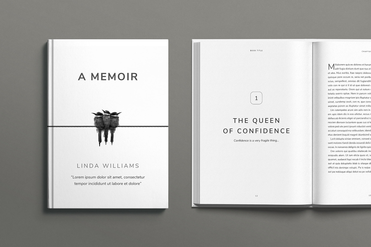 Modern Sans Book Template, a Magazine Template by Ruben Stom | Creative ...