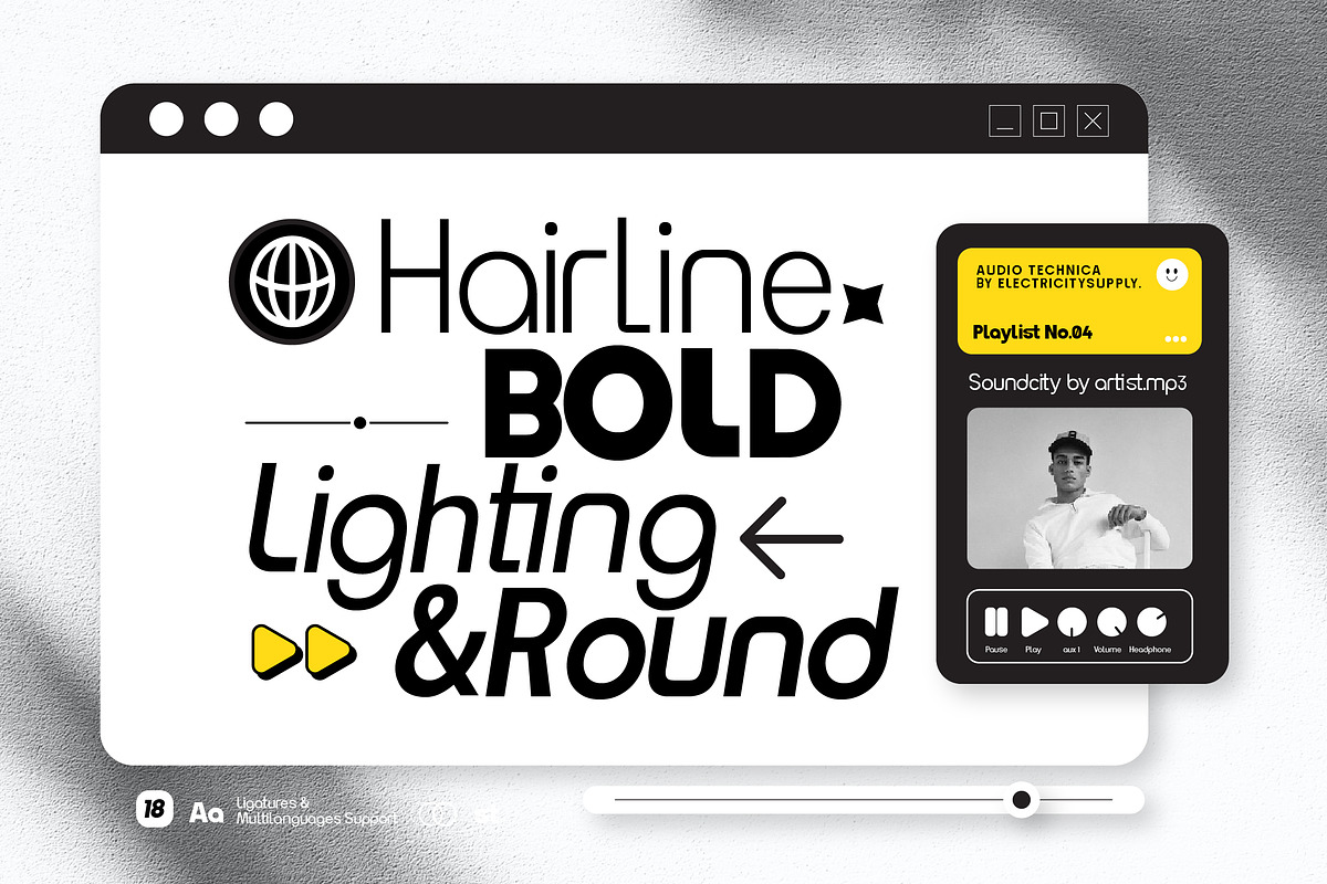 Neueral Grotesk Family, a Sans Serif Font by Fortunes Co
