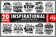 Inspirational SVG Bundle Vol 1, an Illustration by DESIGNAVO
