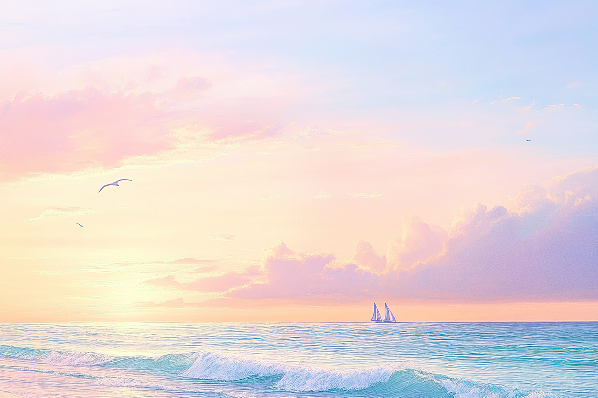 Soothing Sunset Beach