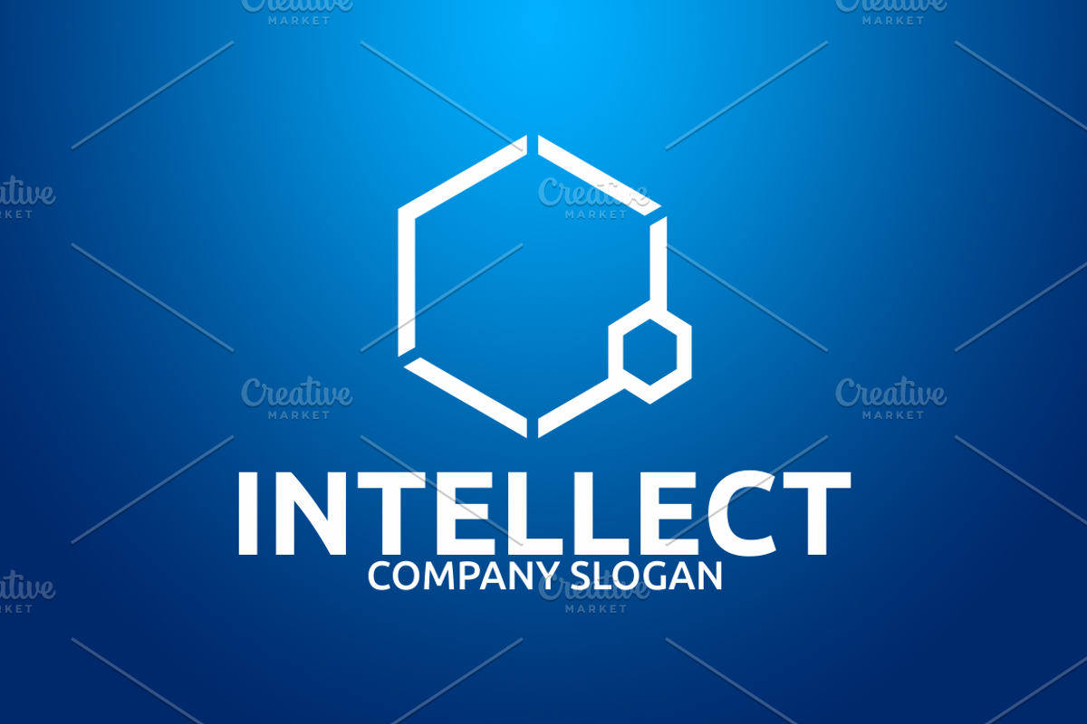 Intellect Logo, a Branding & Logo Template by Brandlogo | Creative Market