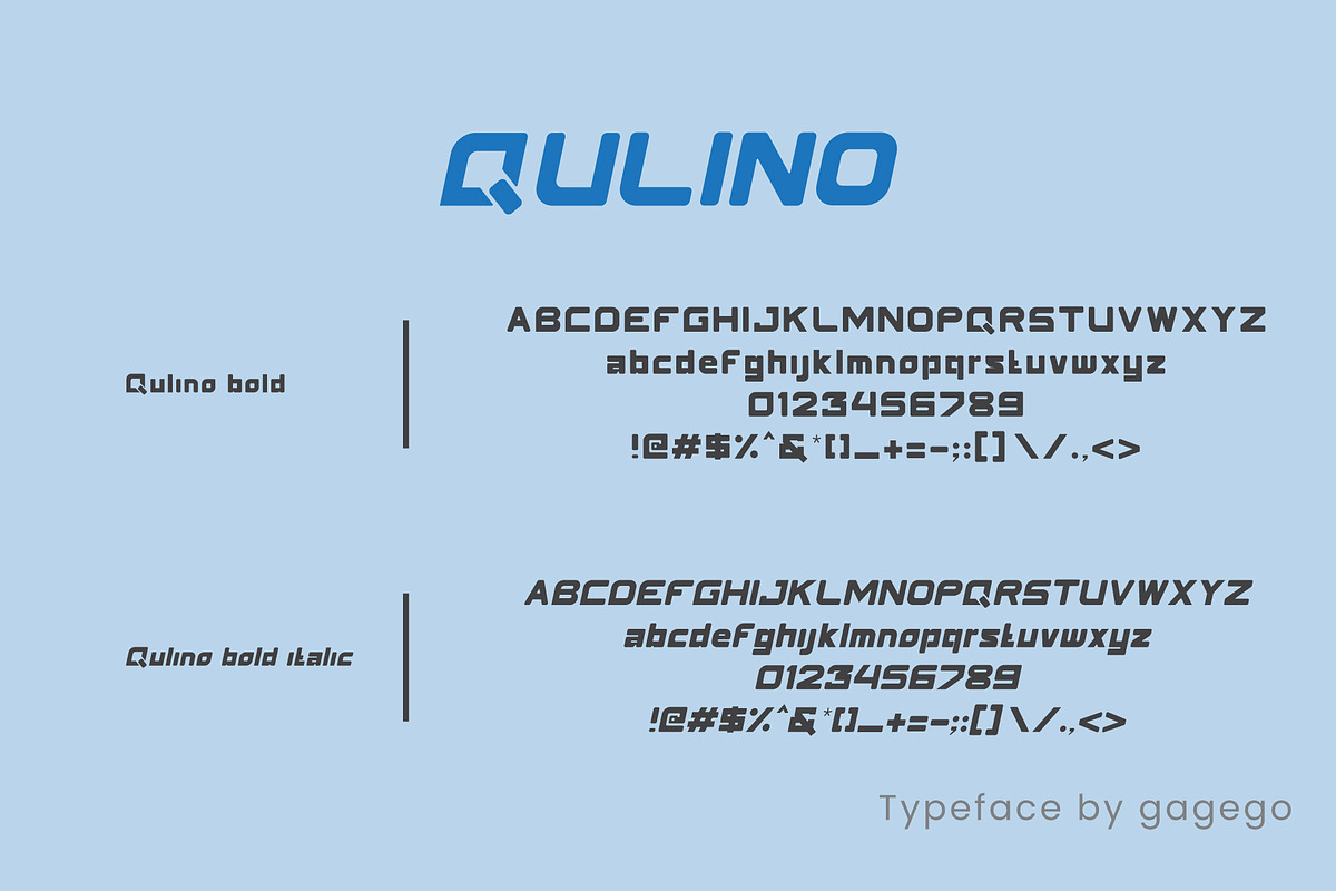QULINO FONT SANS SERIF, a Sans Serif Font by gagego | Creative Market