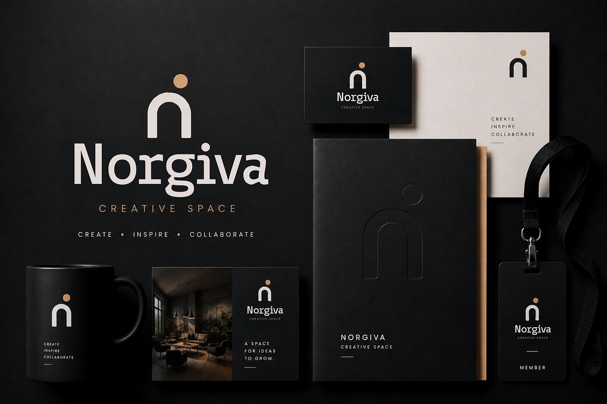 Norgiva - A Display Typeface, a Sans Serif Font by Ainun Jinan