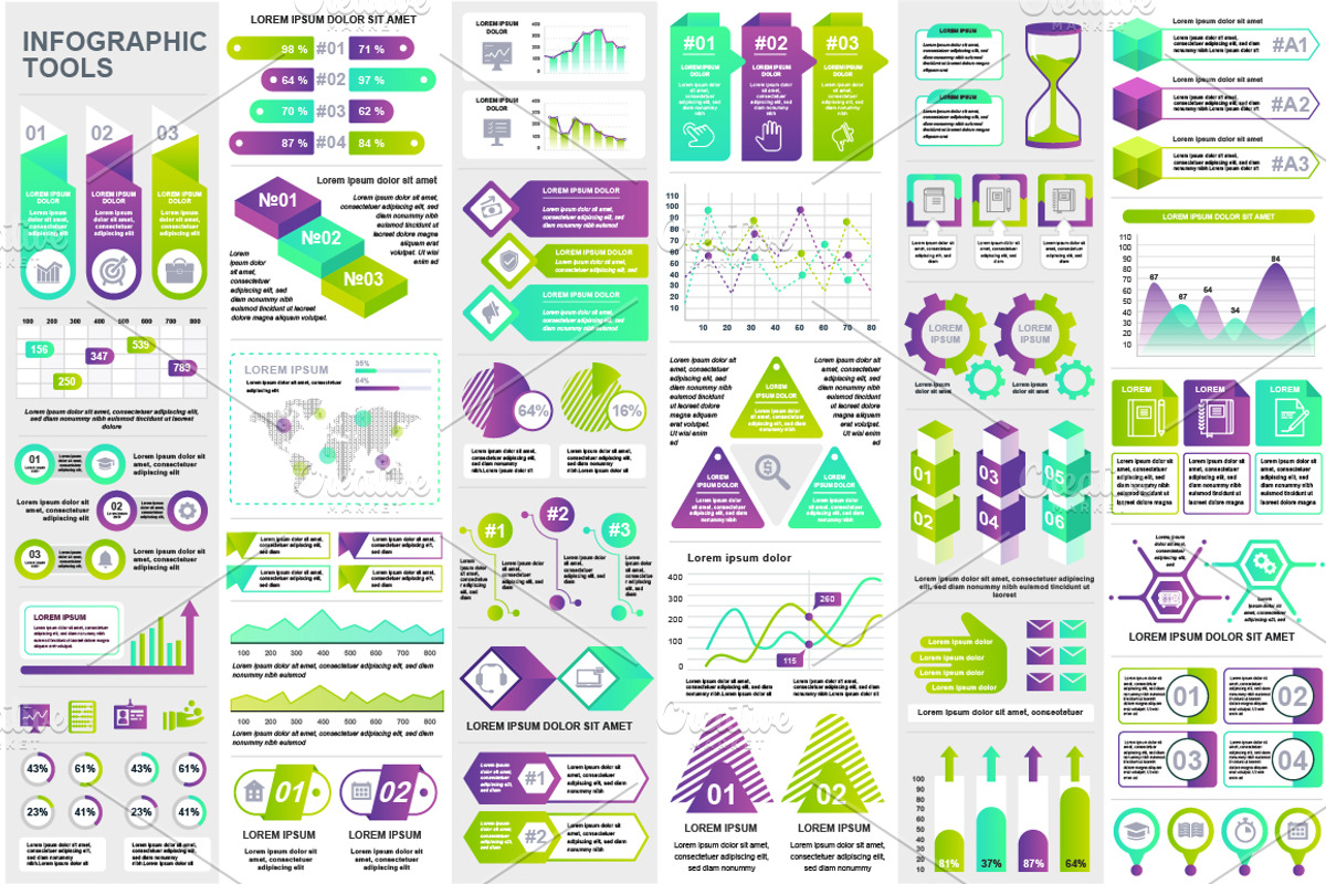 Big Bundle Infographic Templates, a Presentation Template by alexdndz