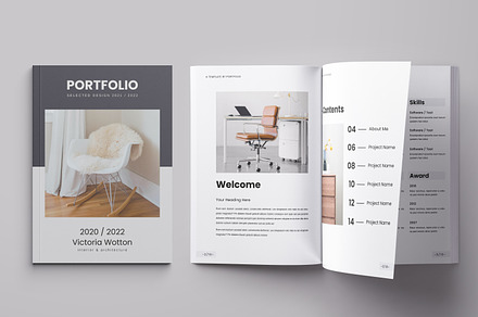 Simple Portfolio Template, a Templates & Theme by evgenystudio