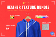 Heather Textures Bundle, a Texture Graphic by DesignSupply Co ...