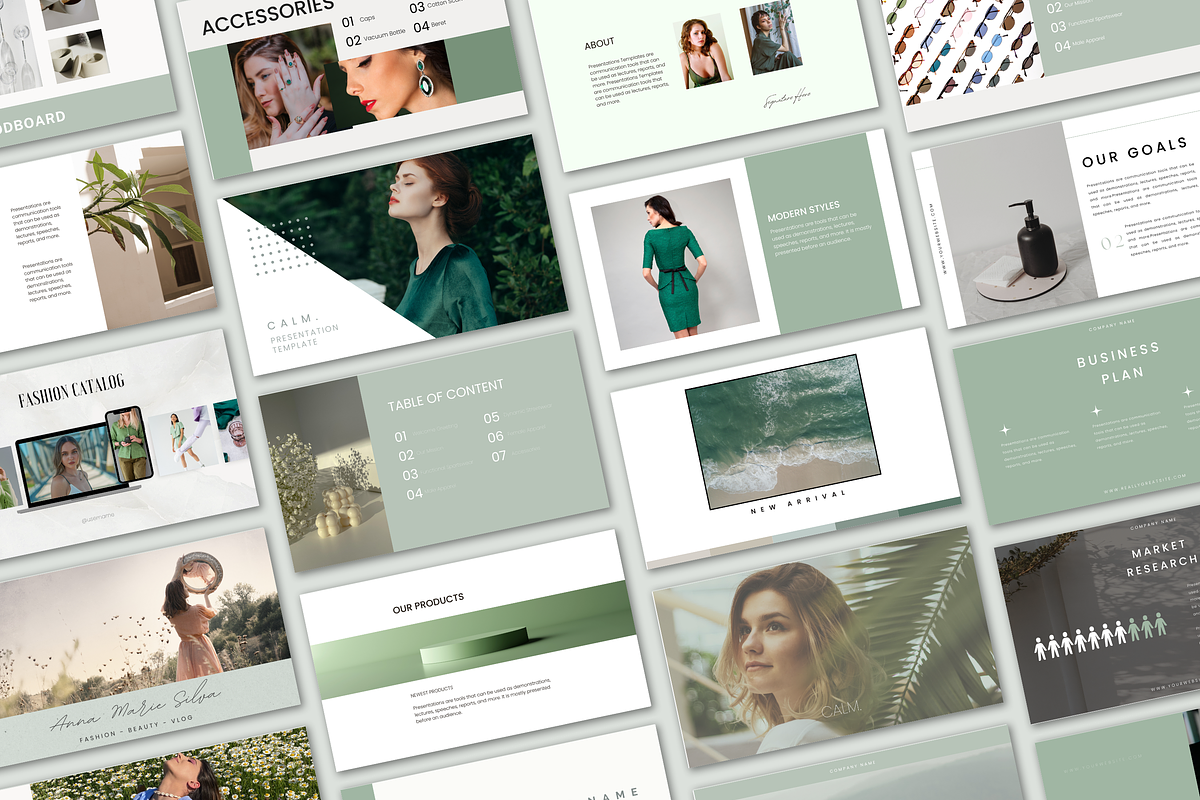 Canva Presentation Template, a Presentation Template by Templits