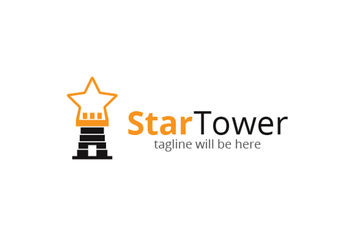 Star Tower, a Branding & Logo Template by Sajida Salim
