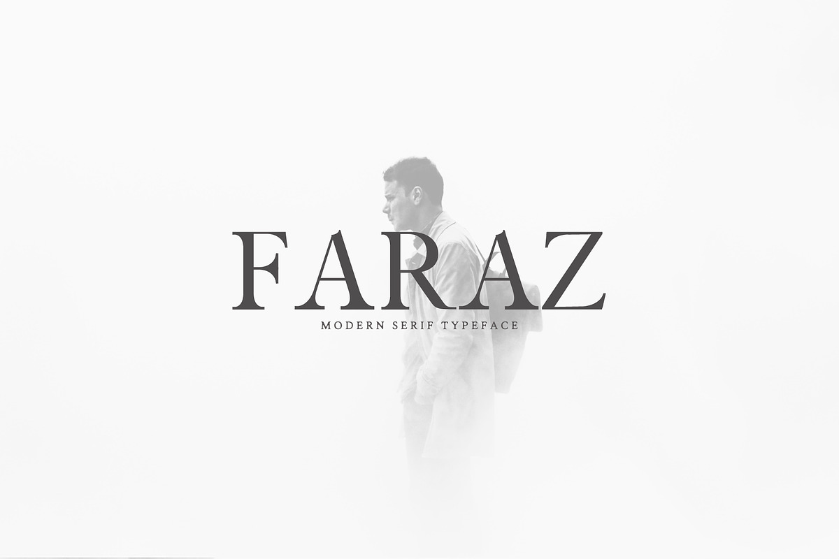Faraz Modern Serif Typeface, a Serif Font by Creativetacos