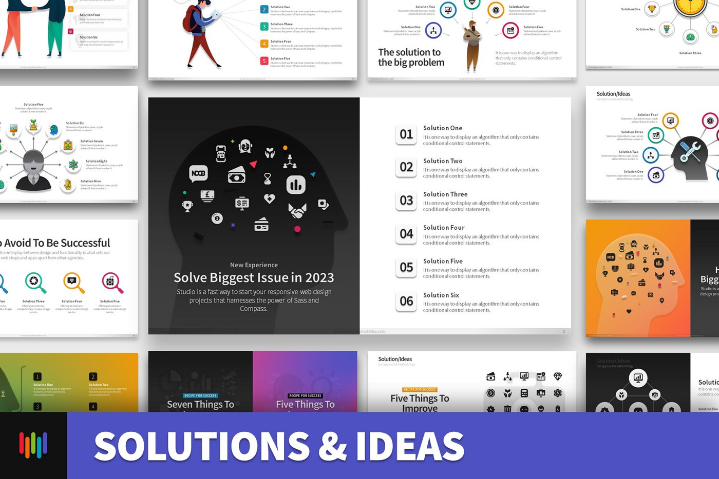 Solution & Ideas PowerPoint Templates