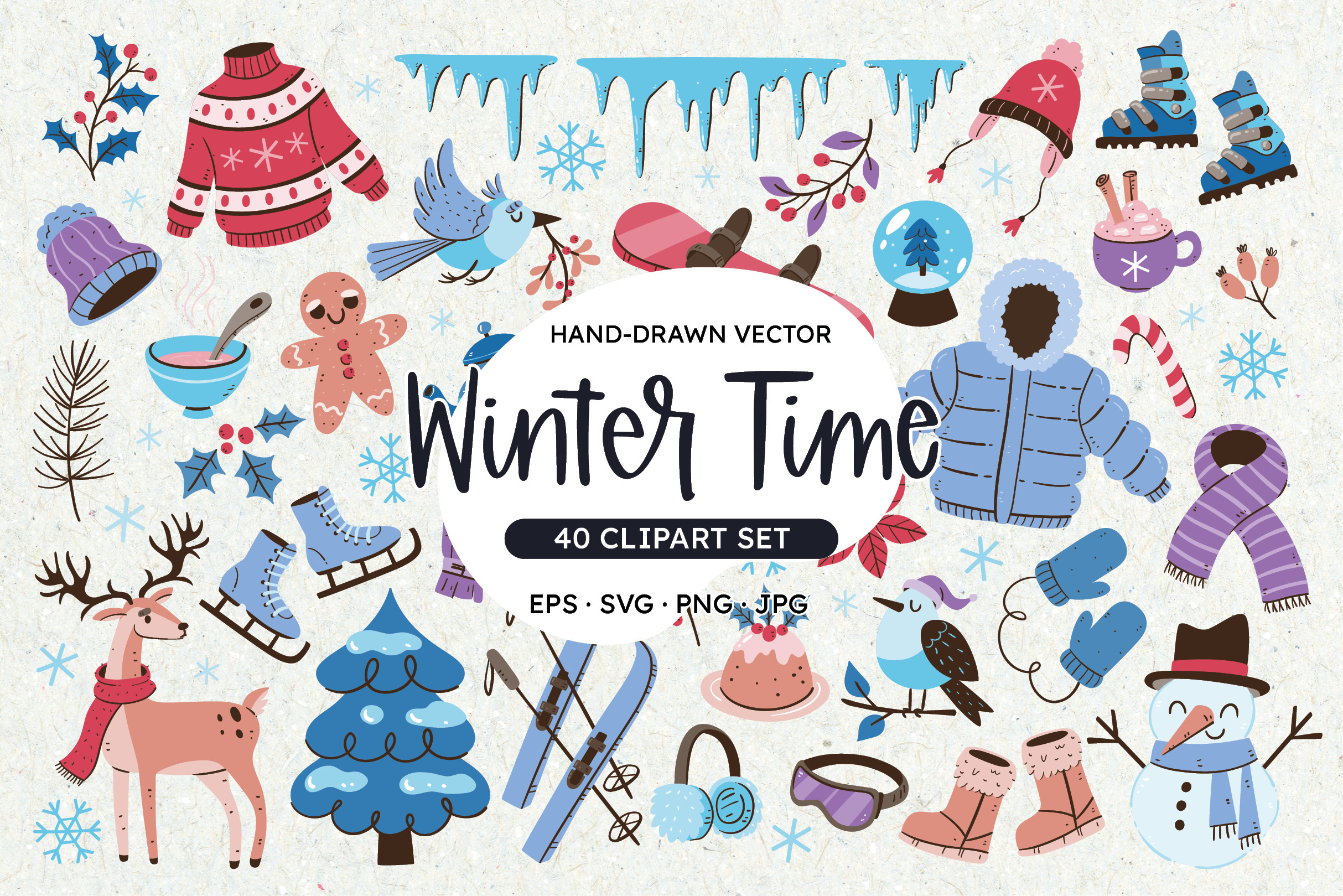 Winter Clipart Set