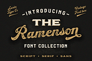 Ramenson, a Script Font by Larin Type Co. | Creative Market