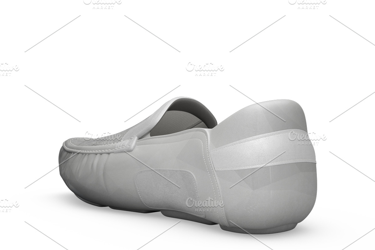 Shoe Moccasins Mockup, a Packaging Mockup by PixelMockup