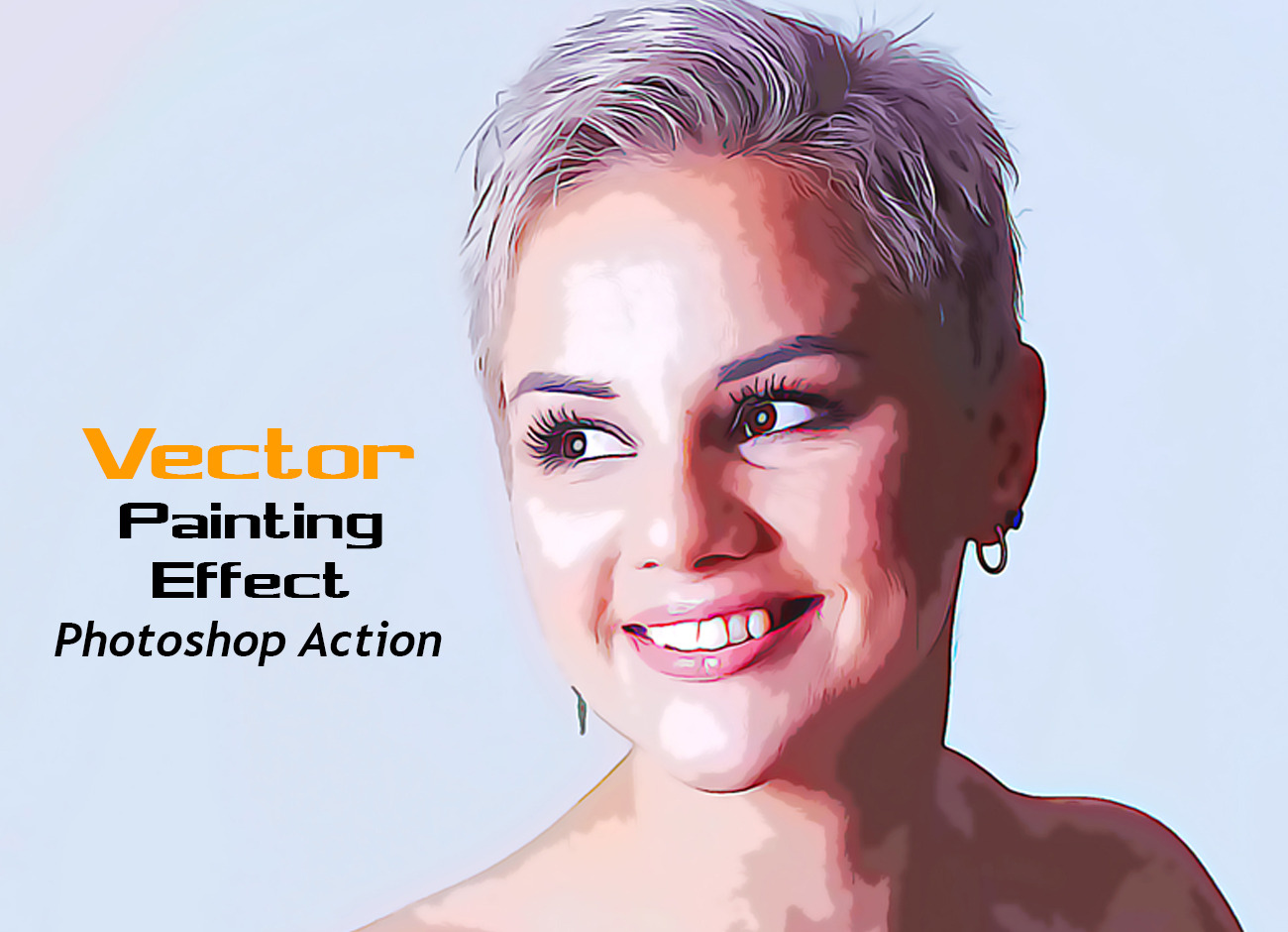 Vector Painting Effect Photoshop Act, an Action Add-On by Studio ...