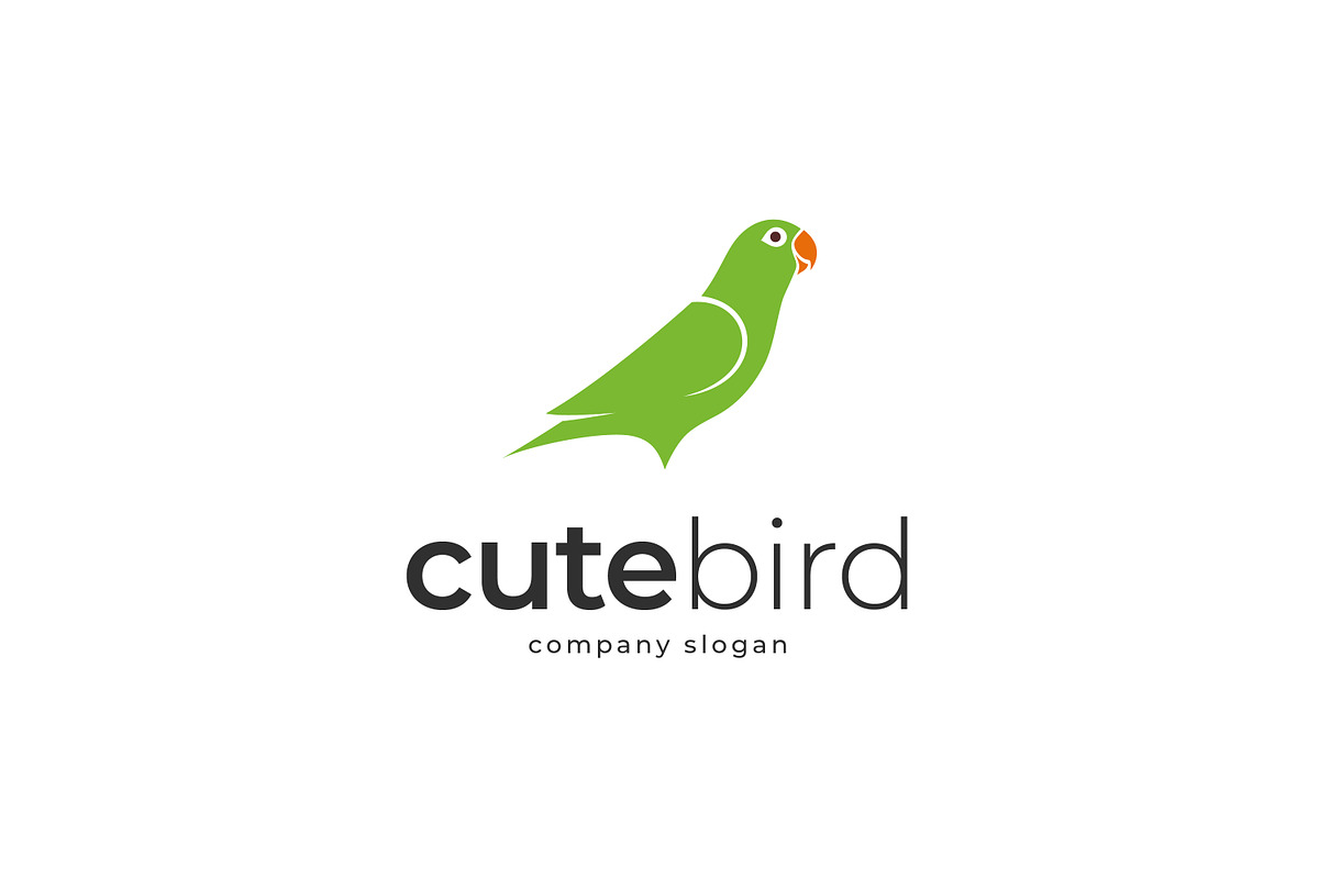 Cute Bird Logo, a Branding & Logo Template by Sarten