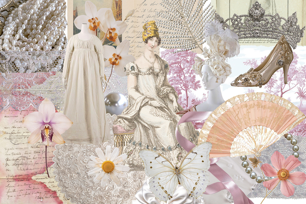 Regency Era Collage Creator, an Object Graphic by Kaleriia