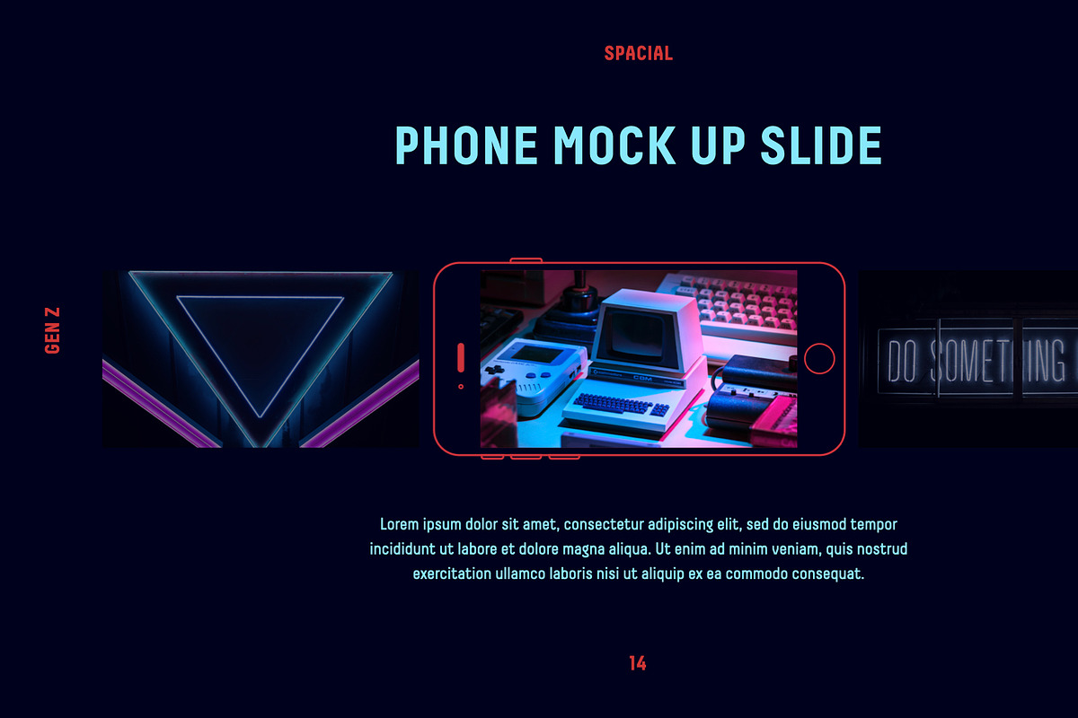 Millennial & Gen Z Keynote Template, a Presentation Template by Marissen