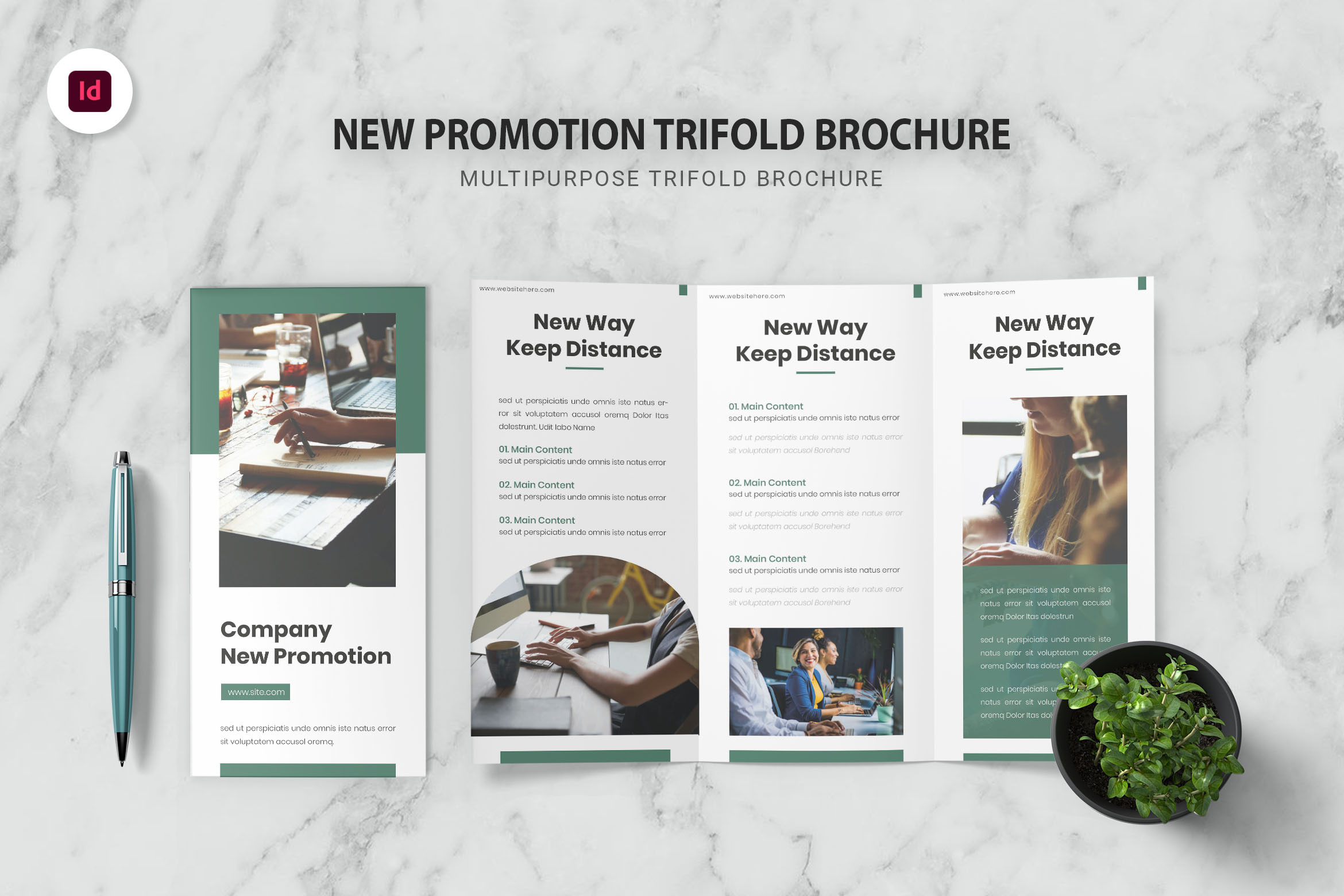 New Promotion Trifold Brochure, a Brochure Template by Fannan Studio