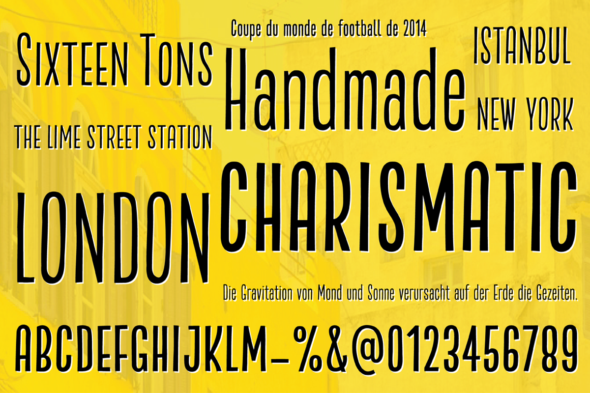 Akon Font Family, a Sans Serif Font by Ahmet Altun