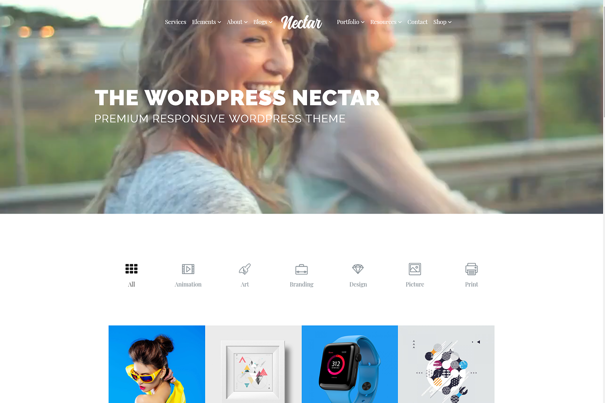 Nectar Multi-Purpose WordPress Theme
