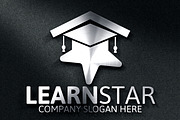 Learning Star Logo, a Branding & Logo Template by Josuf Media