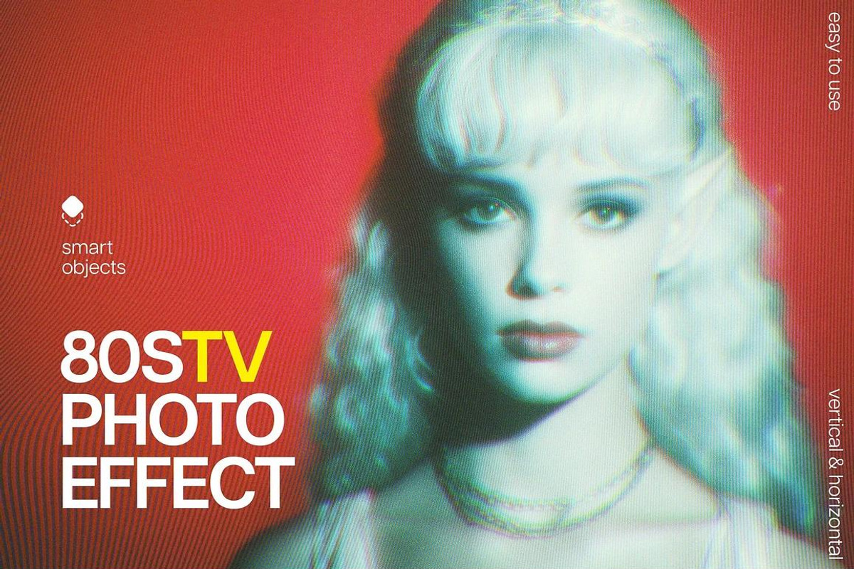 Retro Screen Effects Bundle, a Layer Style Add-On by pixelbuddha.net