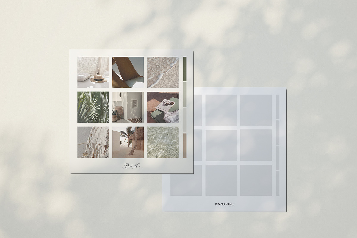 Essential mood board set, a Presentation Template by Yuli Studio