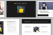 Minimal Pitch Deck Layout, a Presentation Template by wavebreak