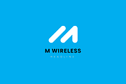 M wireless logo. | Branding & Logo Templates ~ Creative Market