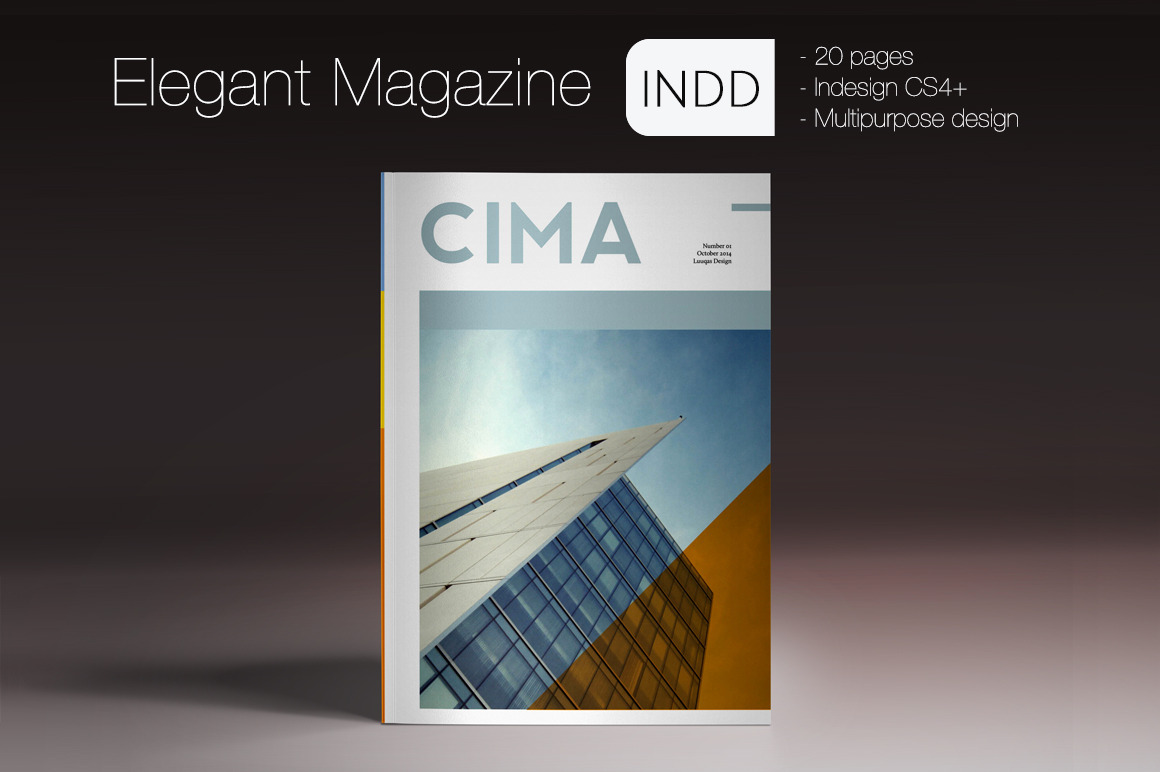 Elegant Magazine, a Magazine Template by Luuqas Design