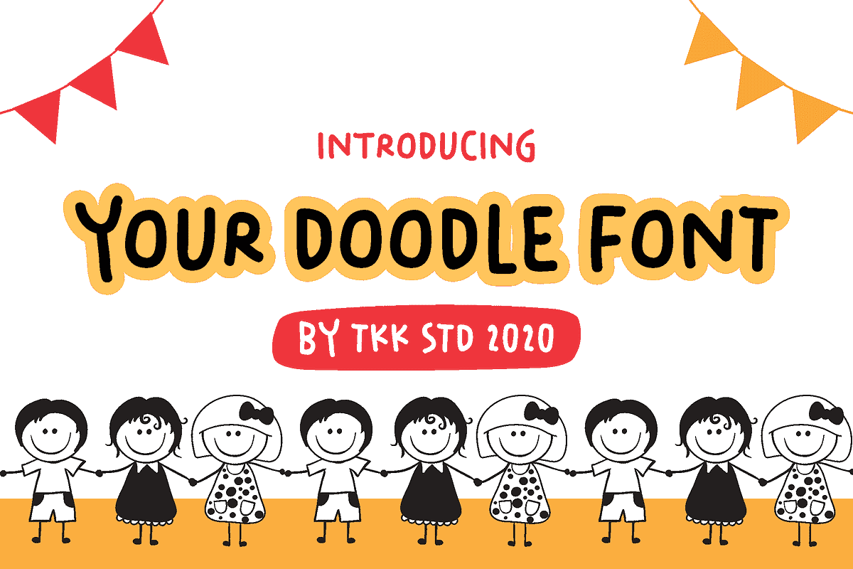 Your Doodle Font - Cute Font