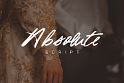 Absolute Script, a Script Font by Marcelo Inez | Creative Market