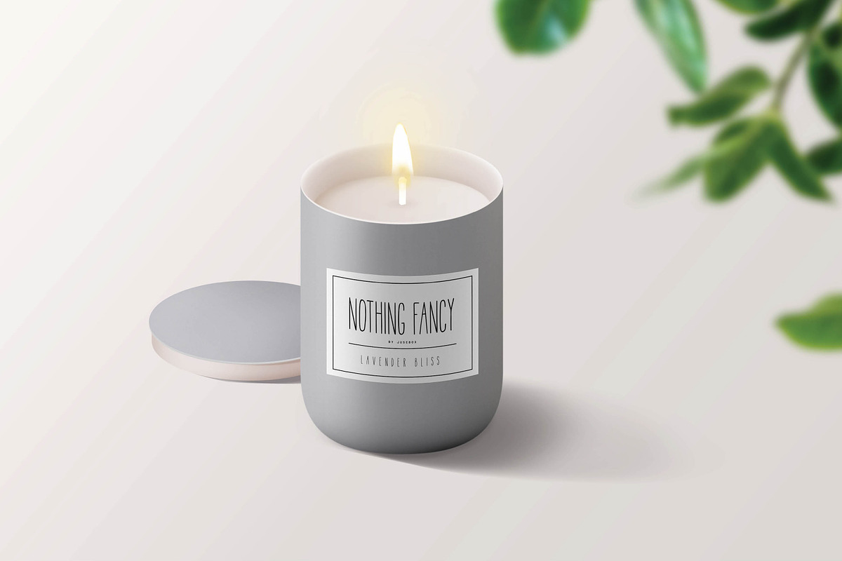 Nothing Fancy Font, a Sans Serif Font by Jusebox