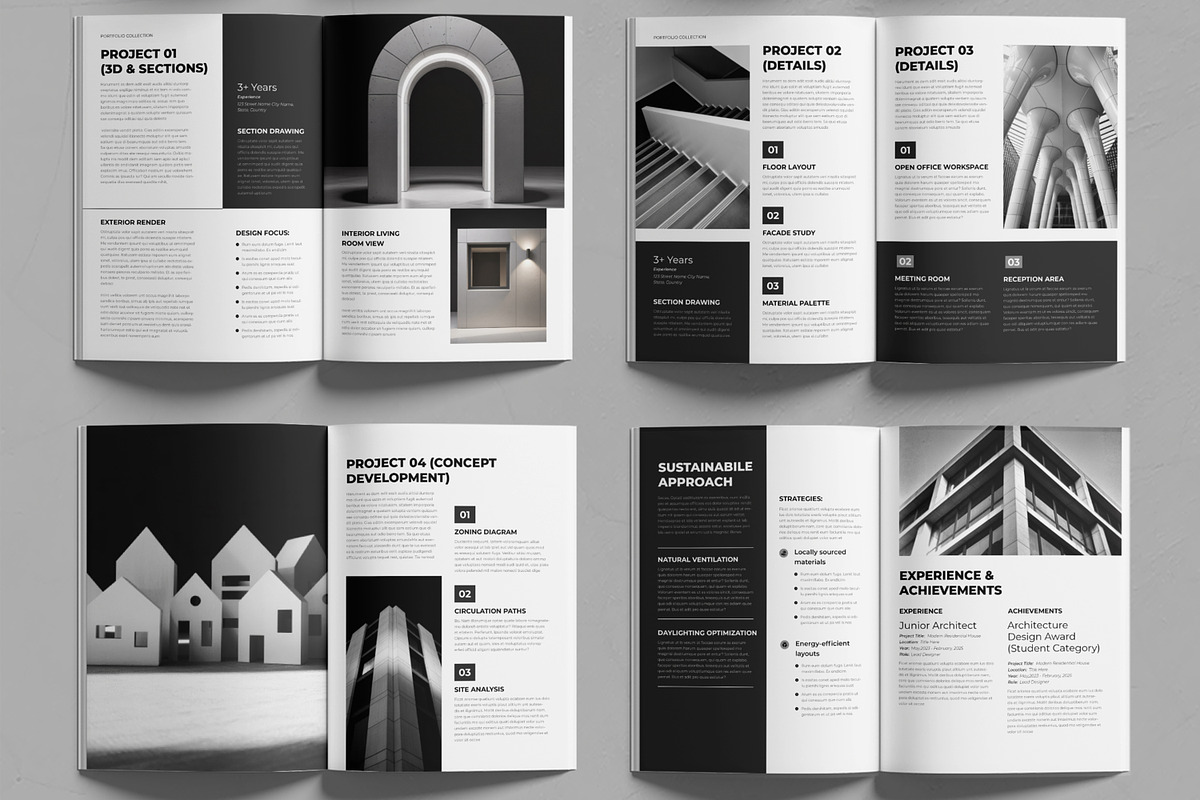 Architecture Portfolio Design