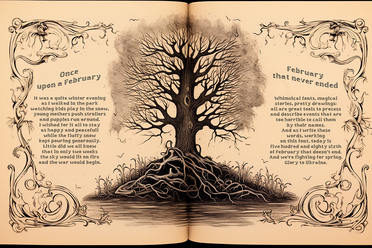 Chapter I - handwritten font, a Handwritten Font by Loony Dream Designs