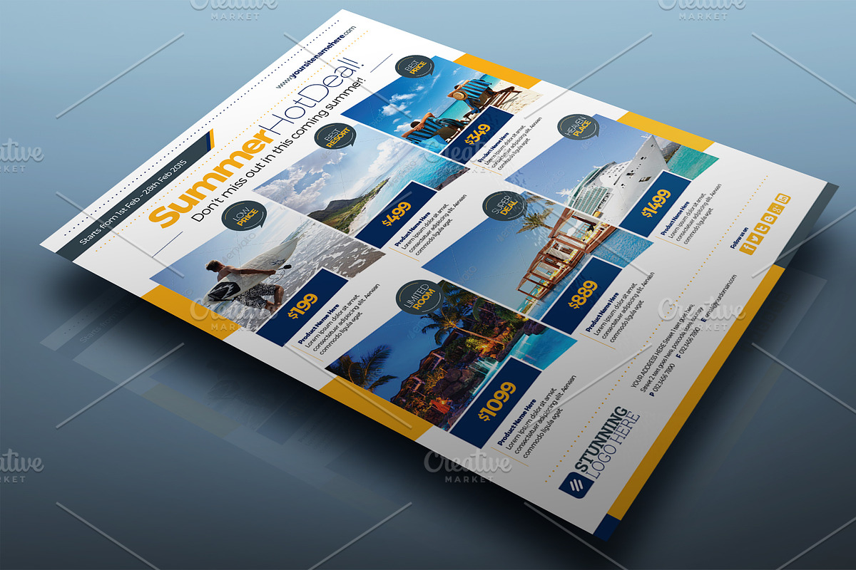Multipurpose Product Promotion Flyer, a Flyer Template by ...