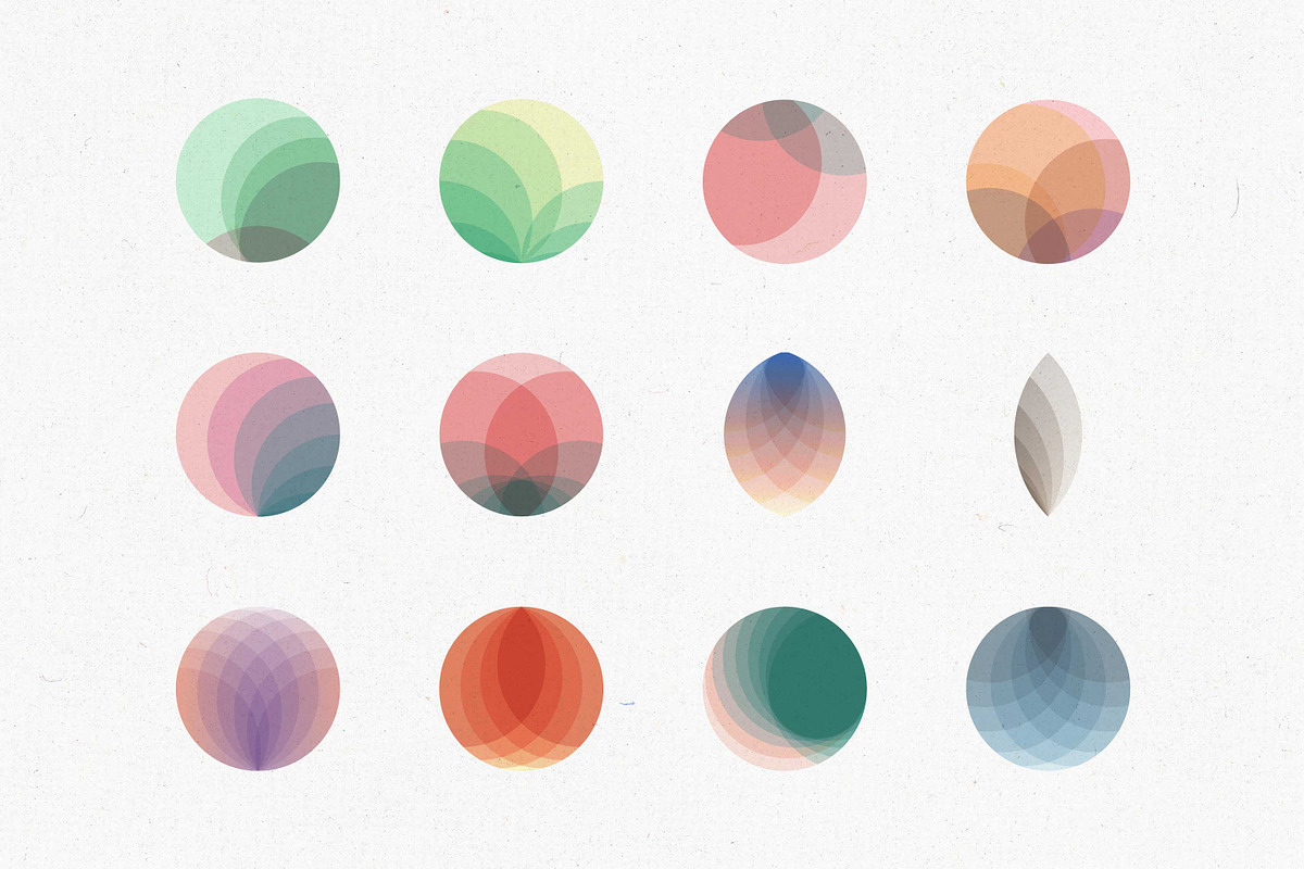 Transparent Spectrum Logo Set, a Branding & Logo Template by kloroform