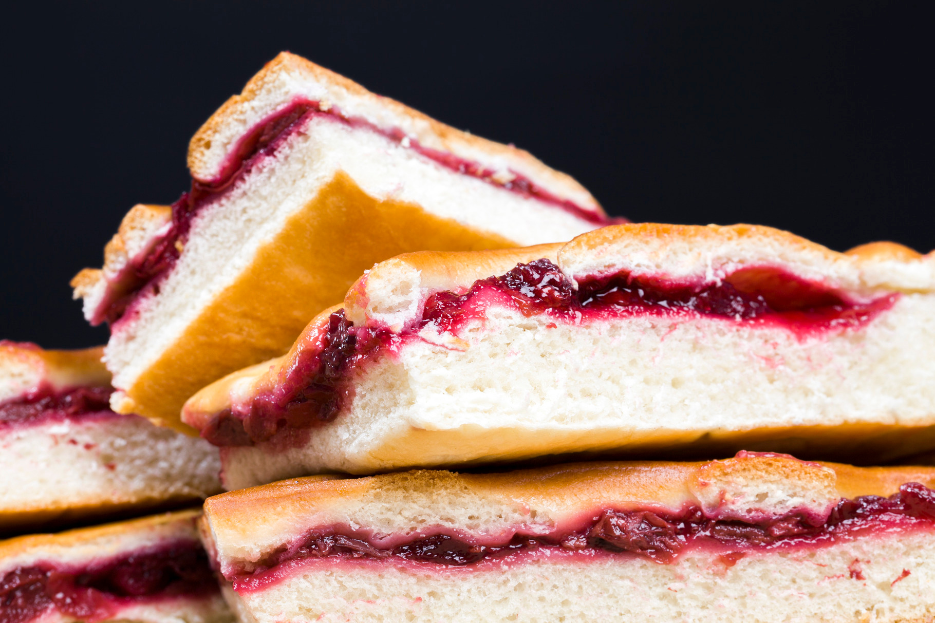 A piece of traditional cherry cake featuring pie, food, and slice, a ...
