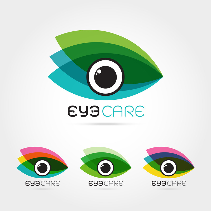 illustration of abstract human eye, a Branding & Logo Template by essense