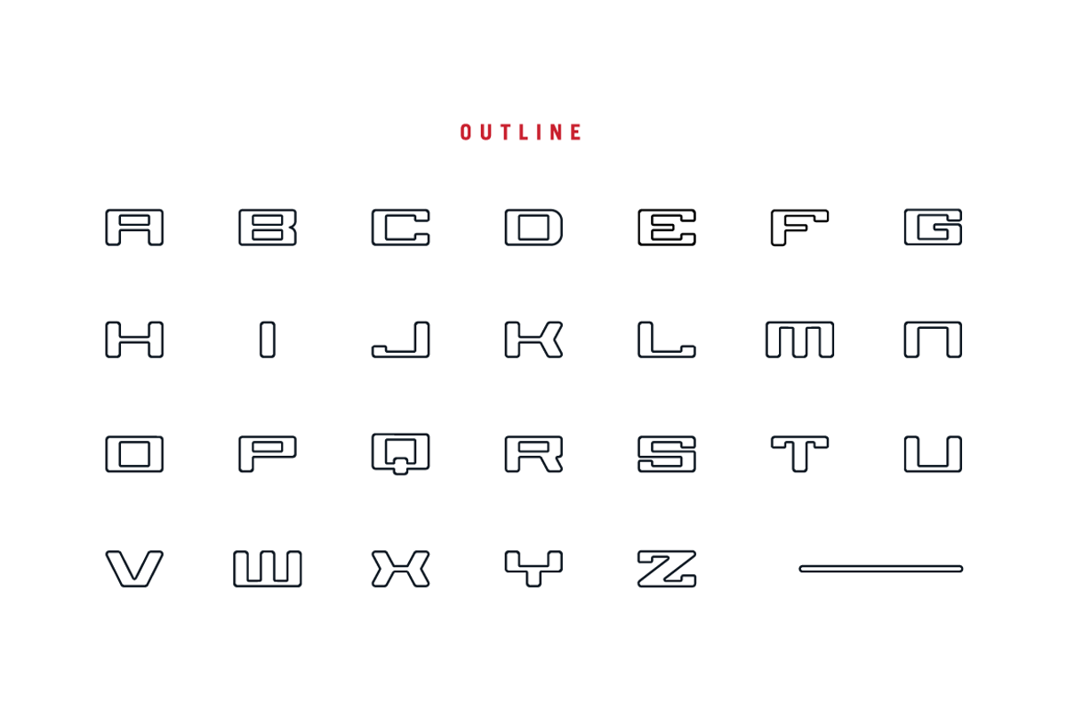 Fibonacci Display Typeface, a Font by Stewart Design