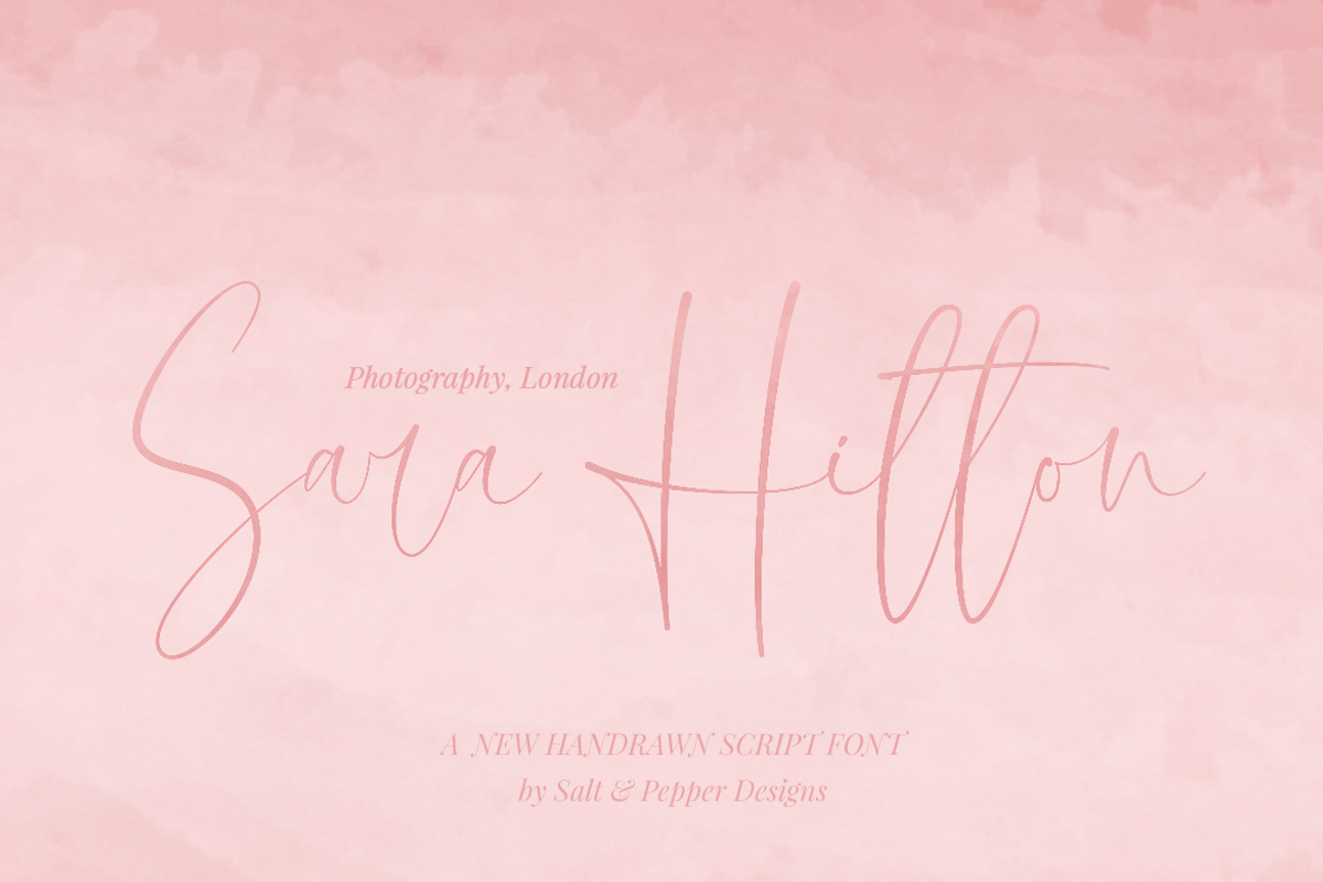 Southern Script Font, a Script Font by Salt & Pepper Designs