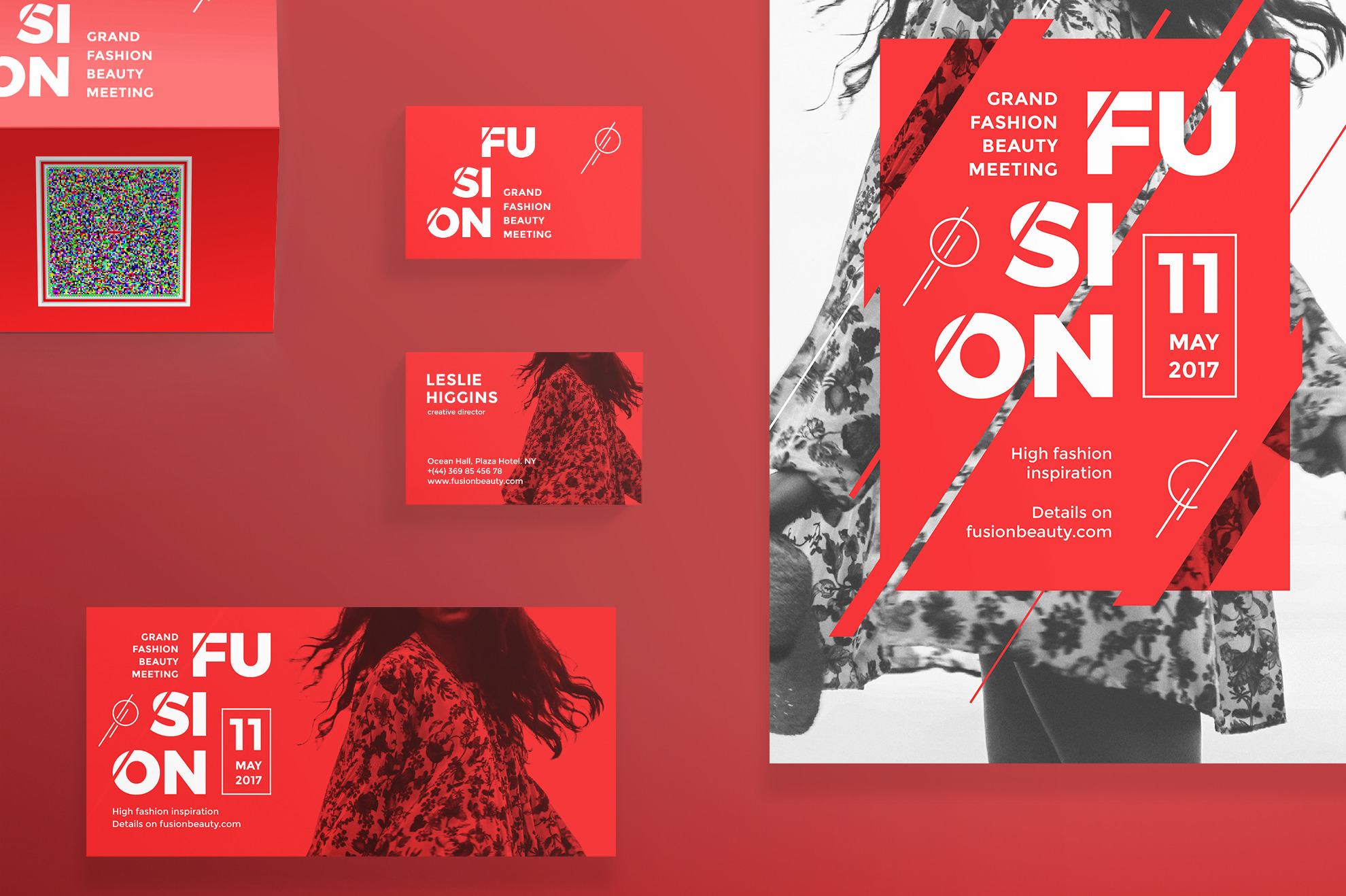 Print Pack | Fusion, a Poster Template by Amber Graphics | Creative Market